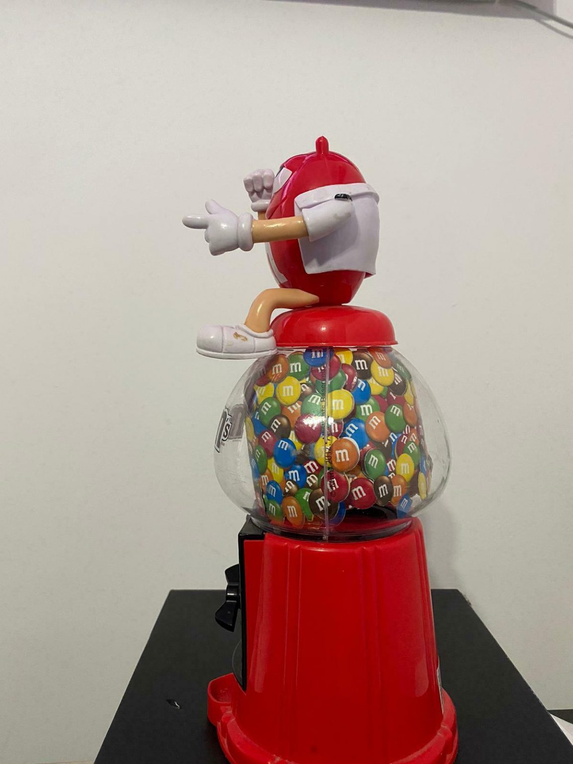 M&M Candy Dispenser Gumball Machine Classic Logo Original M&Ms – Candy ...
